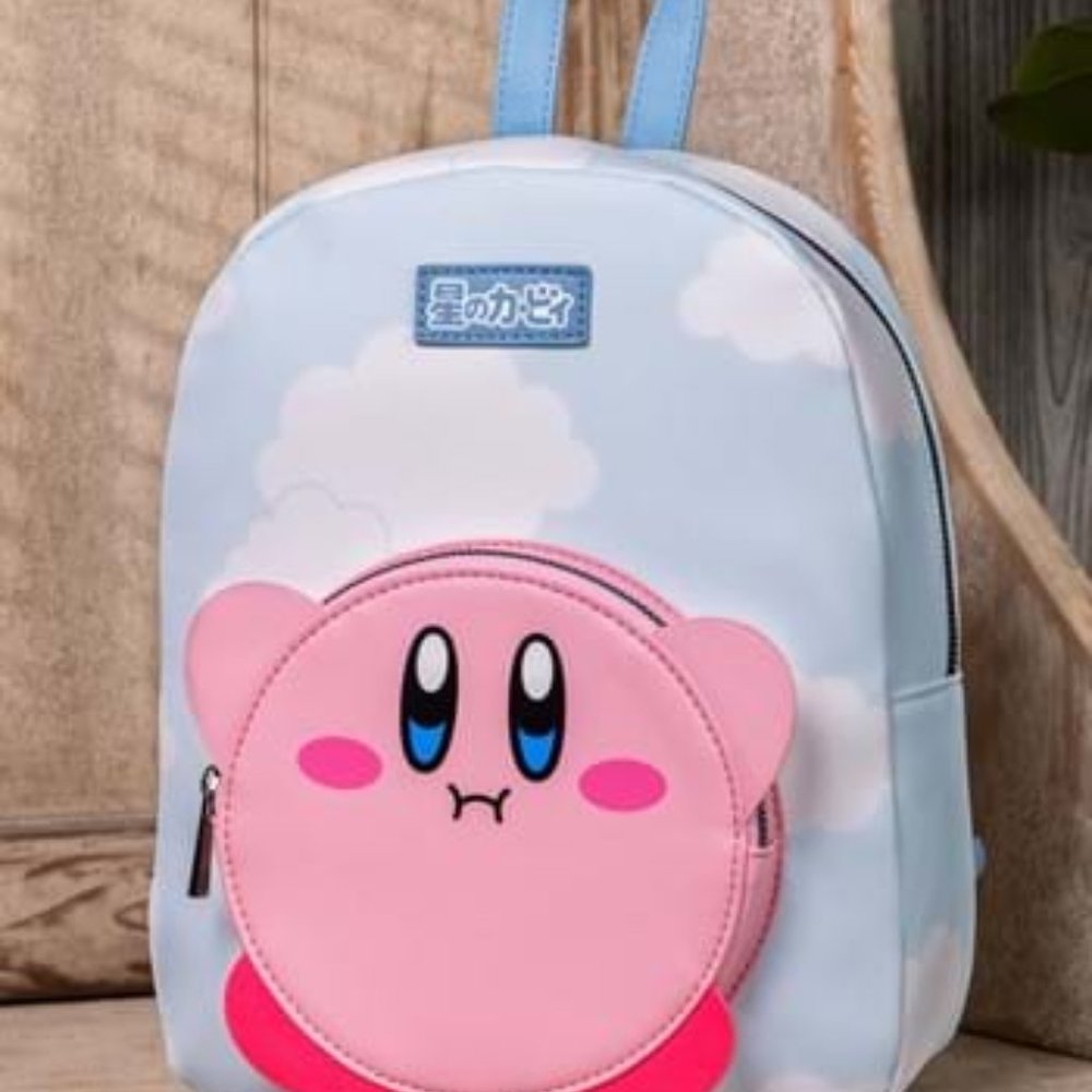 Bioworld X Nintendo Kirby Cloud Mini Backpack - Gem